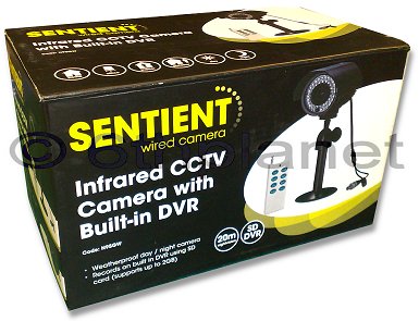 Technical Data - Sentient 420 TVL CCTV w/ Built-in DVR 46 LED IR SONY ...