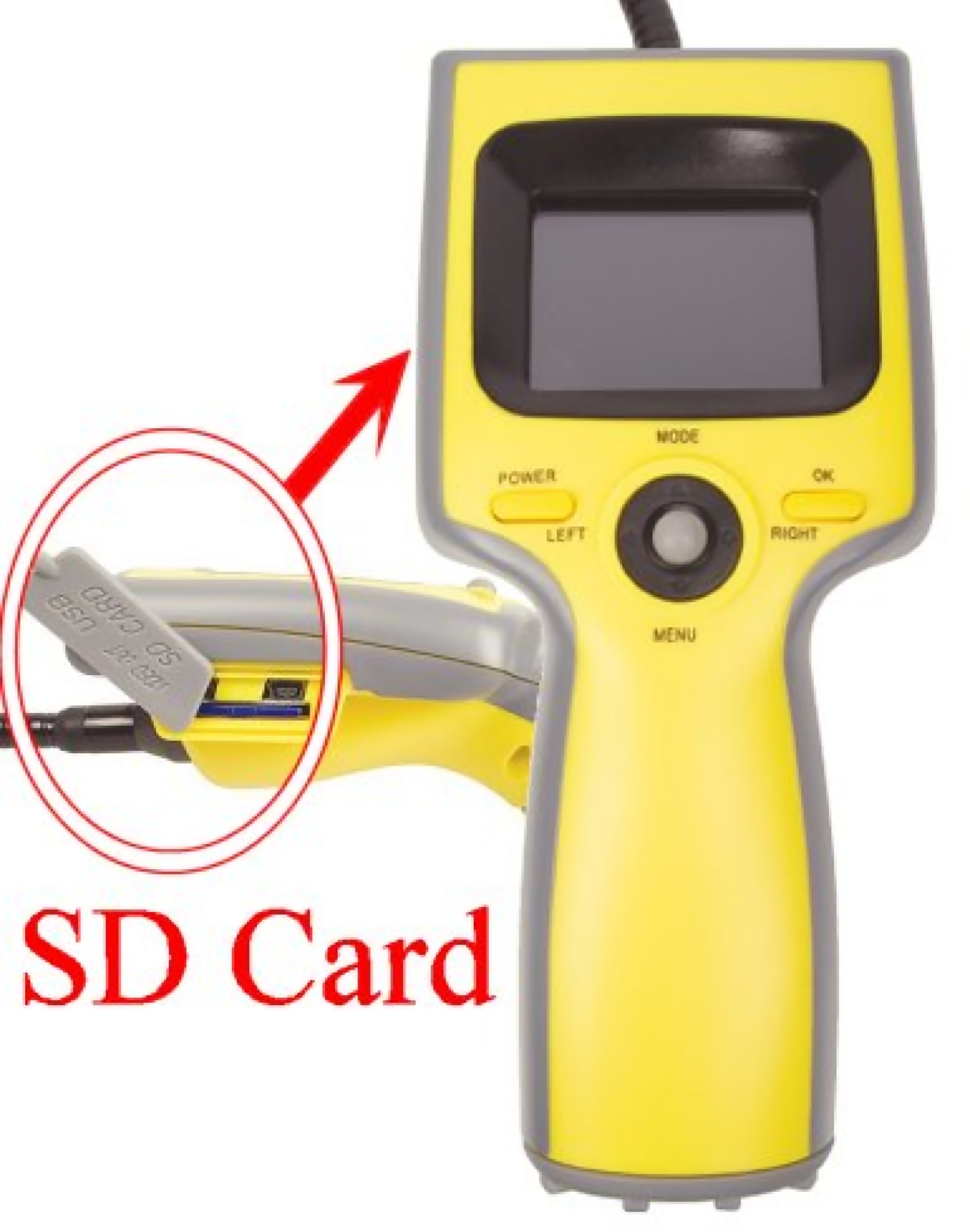 Technical Data - Handheld Endoscope Inspection Tool with SD Recording ...