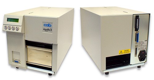 Technical Data - CAB Apollo 3 / 200M Barcode Printer - Few Pixels ...