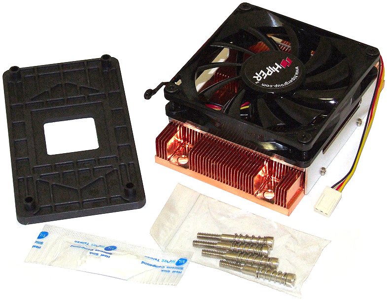 Technical Data - Hiper Low Profile Copper CPU Cooler for AM2, AM2+,AM3 ...