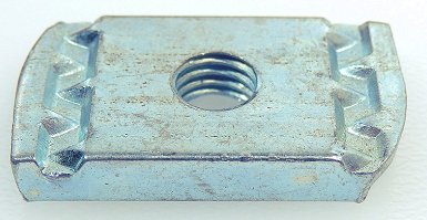 Technical Data - M8 Plain Channel Nuts (M8 Plain Zebs) 6mm Thick Nut ...