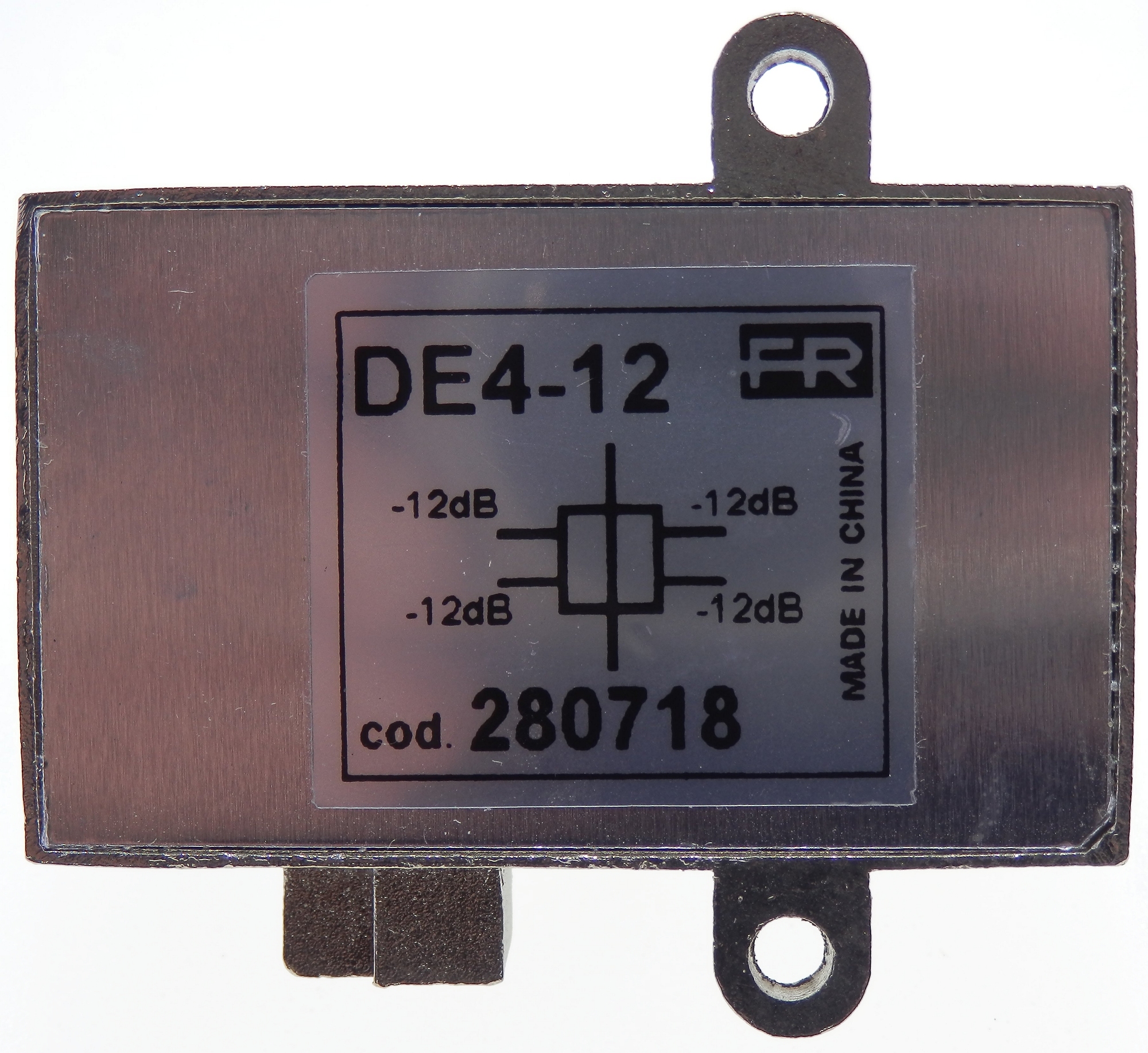 Technical Data - Fracarro DE4-12 4-Way Aerial Splitter With Direct Out ...
