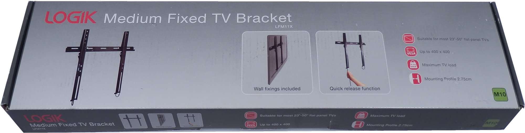 Technical Data - Logik Medium Fixed TV Bracket LFM11X. 23" to 42" to ...