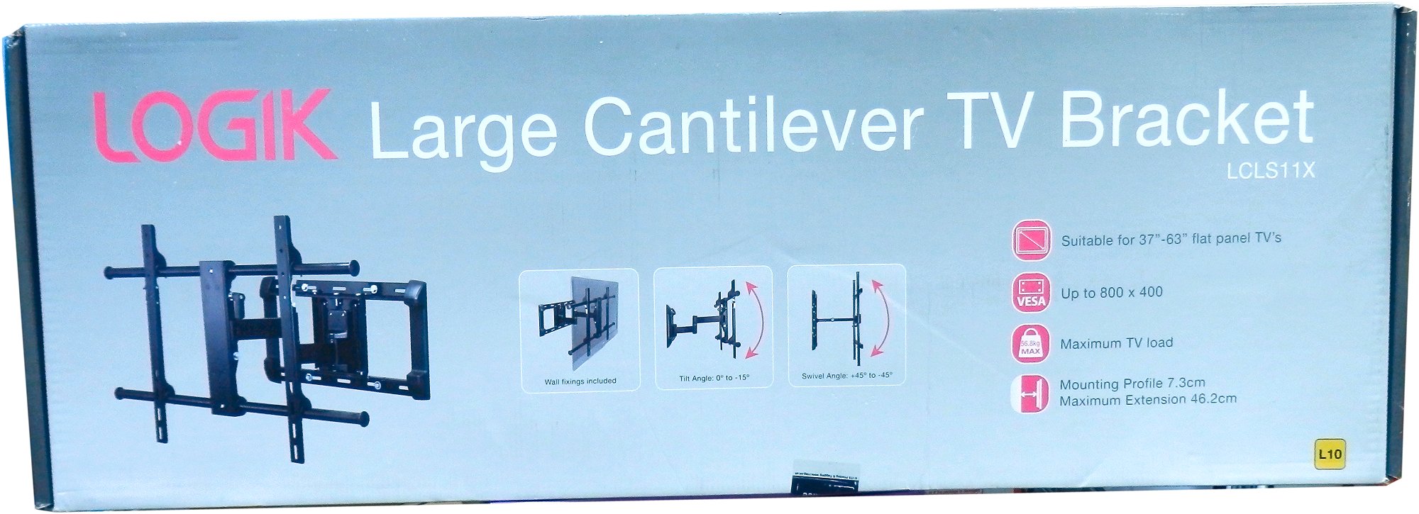 Technical Data - LOGIK LCLS11X TV Bracket, for 37 - 63" Televisions ...