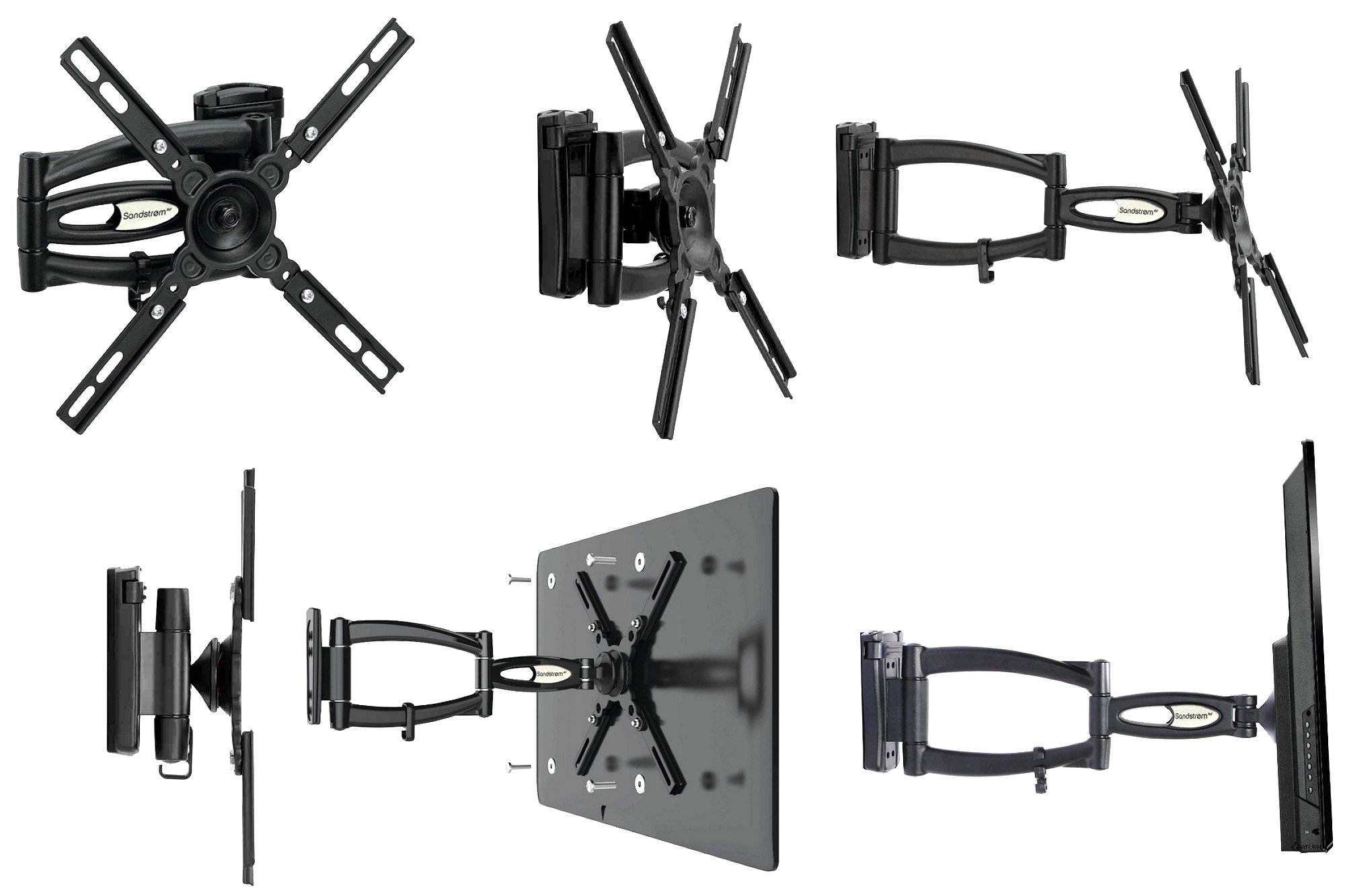 Technical Data - SANDSTROM SFMS14 Full Motion Cantilever TV Bracket for ...