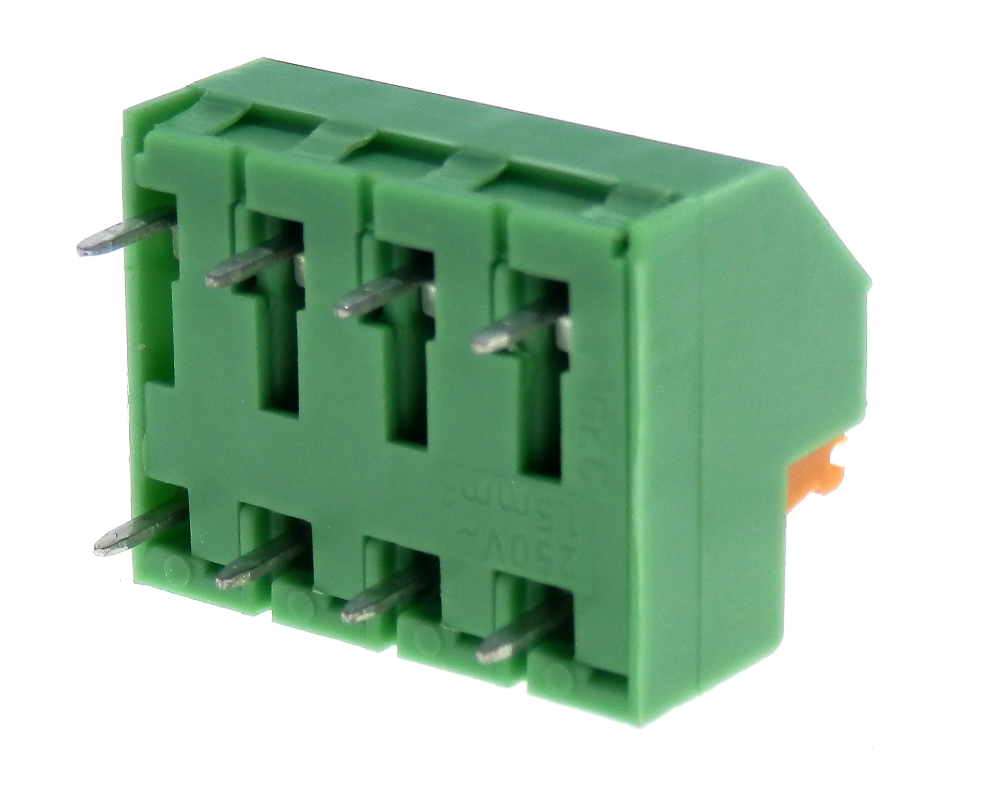 5x 4-Way PCB connector 5mm Pitch 12A 320V Phoenix Contact 1790649 ...