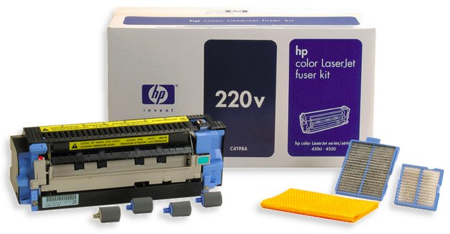 Technical Data - HP Colour LaserJet 4500 / 4550 Fuser Kit C4198A