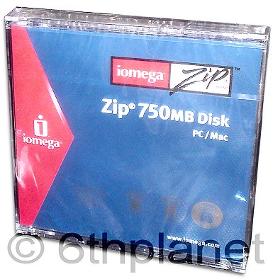 Technical Data - iOmega Zip Disk 750. 750Mb