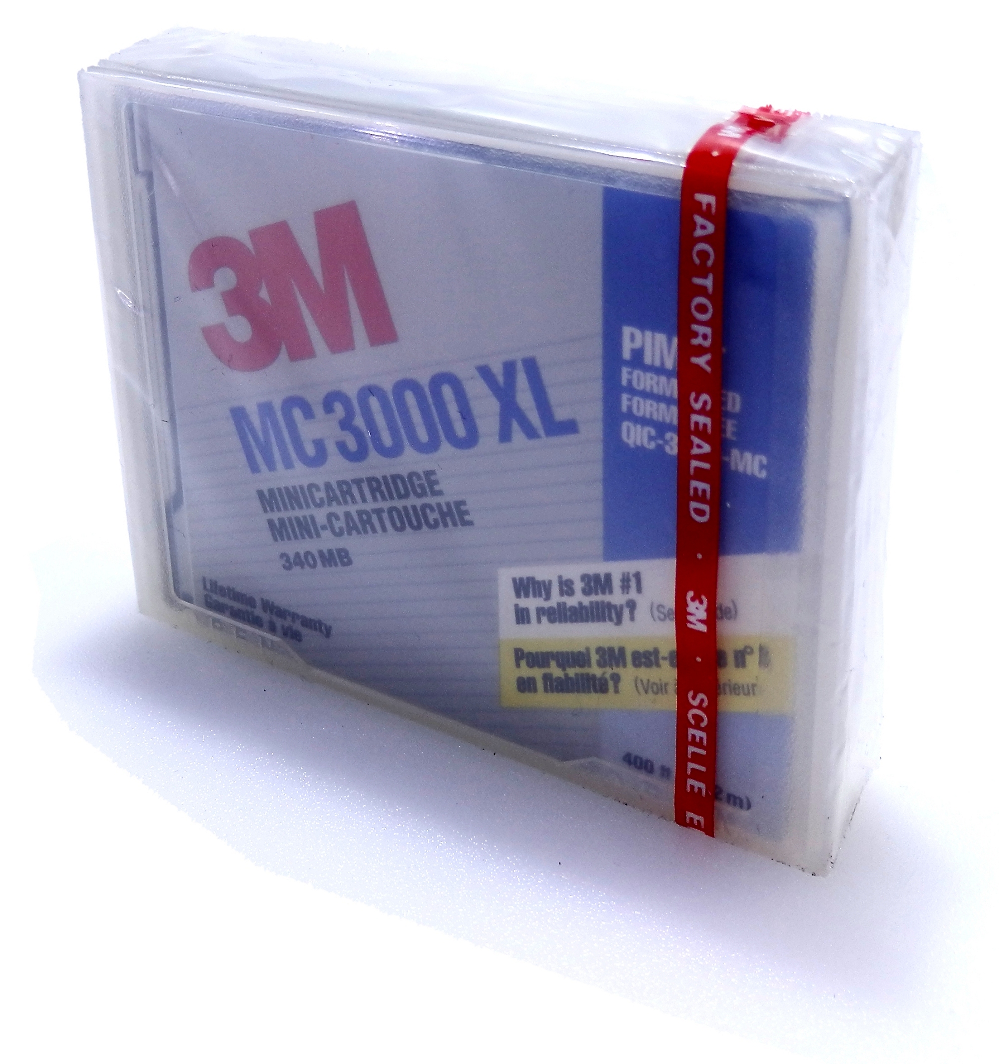 Technical Data - 3M MC 3000 XL Data Cartridge, 340Mb QIC-3010-MC