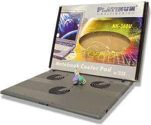 Technical Data - C-Notepad / Platinum NK-360U USB Notebook Cooler