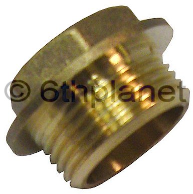 Technical Data - Brass 3/4" Flange Plug, Male thread