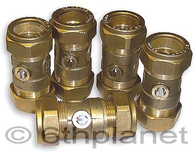 Technical Data - 5 of 22mm Brass SERVICE / ISOLATING VALVES