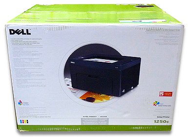 Technical Data - Dell 1250c Colour Laser Printer.