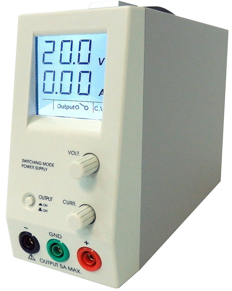 Technical Data - 0~20 Volt 5 Amp switch-mode variable Bench power ...