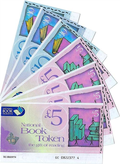 Technical Data - 50 National Book Tokens Money Gift Vouchers, NO Expiry