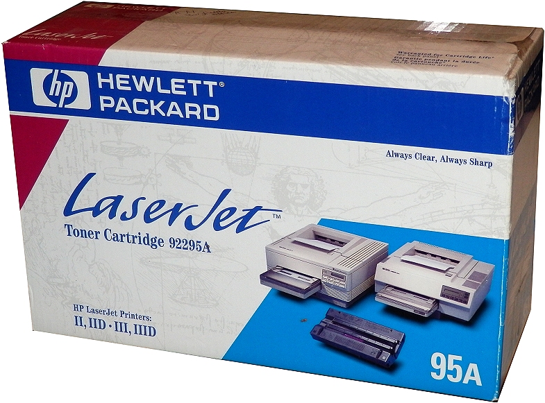 Technical Data - HP 95A, 92295a toner cartridge for HP LaserJet II, IID ...